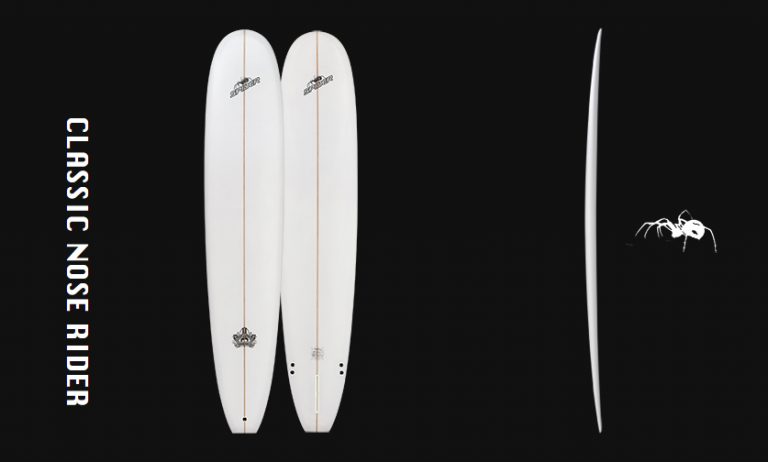 SPIDER CLASSIC NOSE RIDER LONGBOARD SURFBOARD